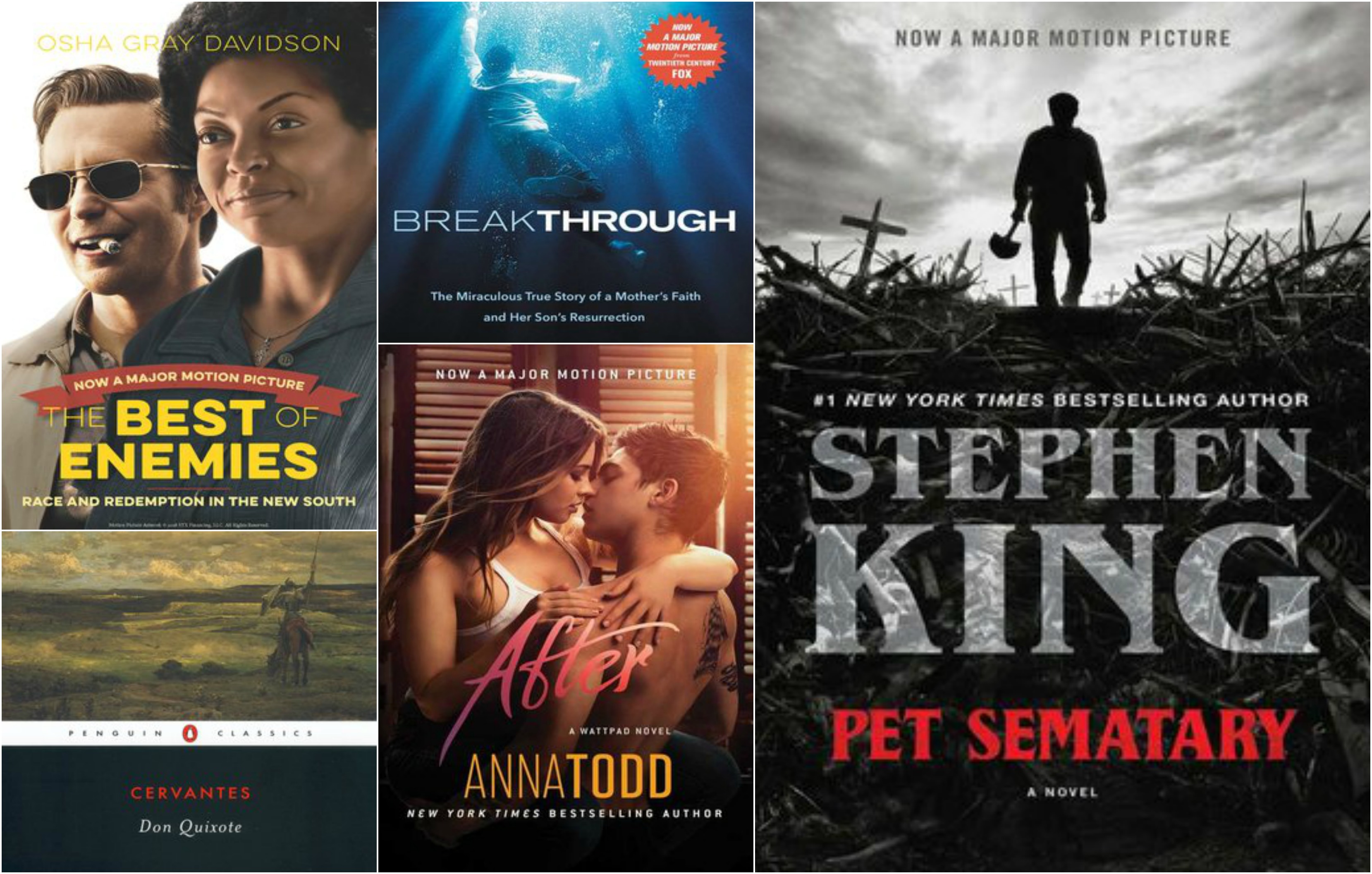 6 books to read before they hit theaters in April - OverDrive