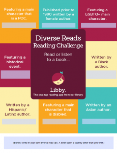 Join the Diverse Reads Reading Challenge - OverDrive