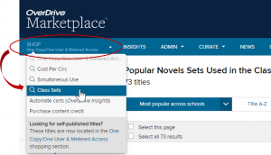 Stretch your digital book budget with Class Set rentals - OverDrive