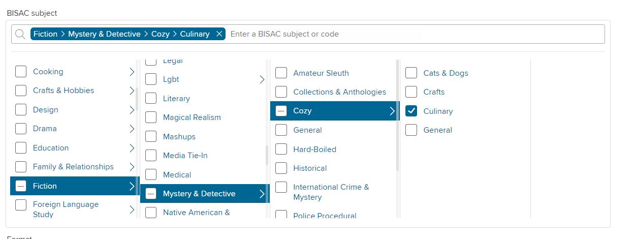Now you can automate curated collections using BISAC subjects - OverDrive