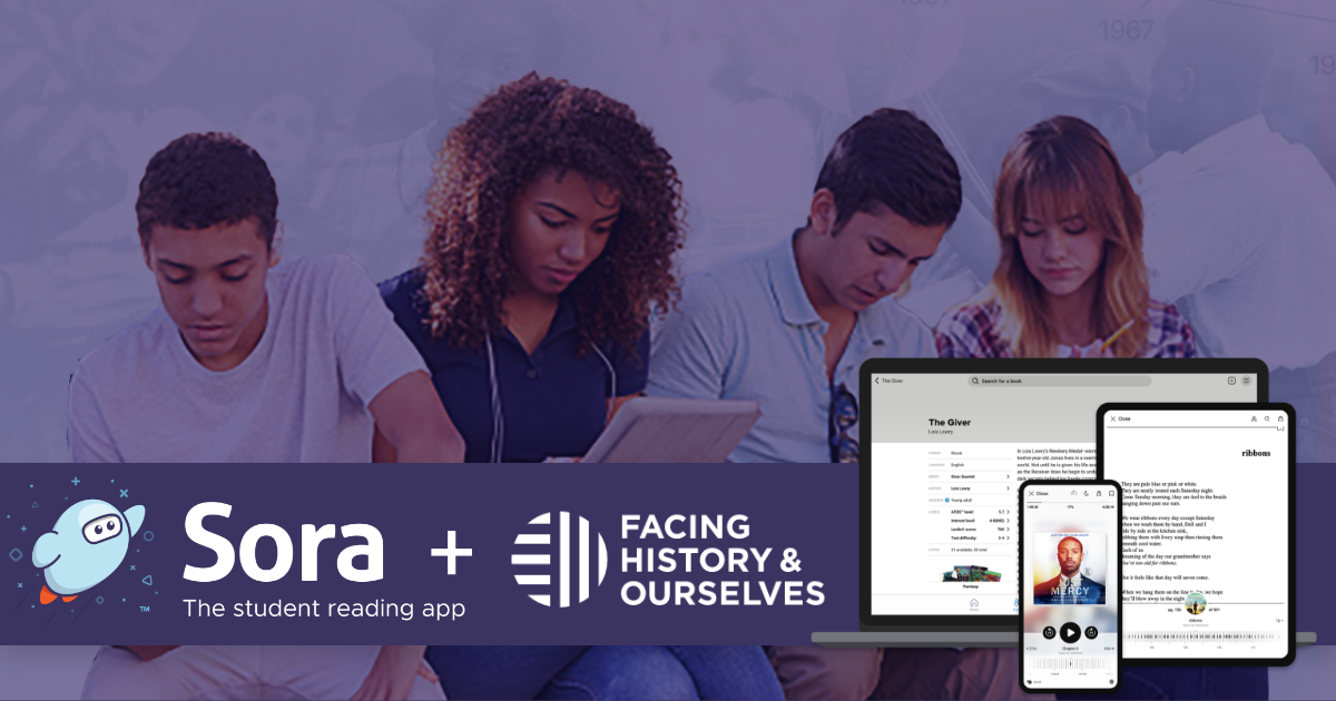 Digital Books for Facing History & Ourselves Curriculum in Sora